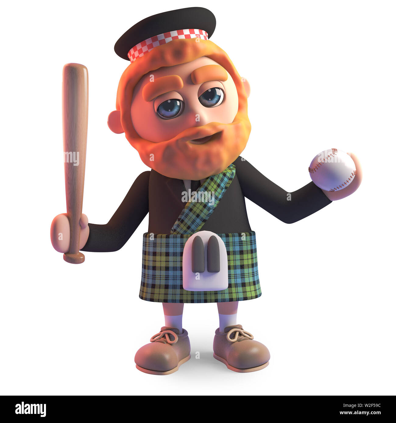 Scotsman cartoon hi-res stock photography and images - Alamy