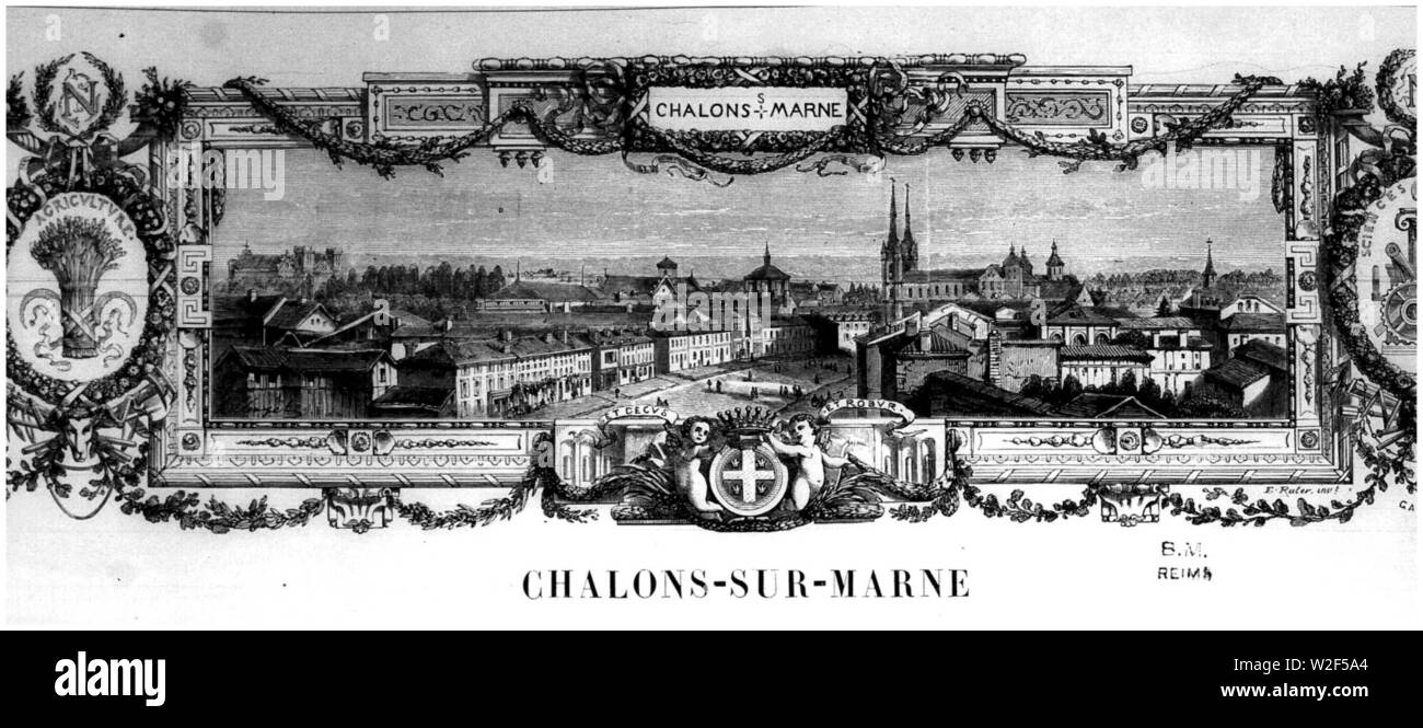 Chalons sur marne Stock Photo - Alamy