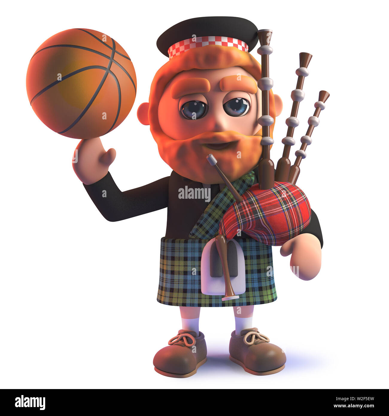 Scotsman cartoon Cut Out Stock Images & Pictures - Alamy