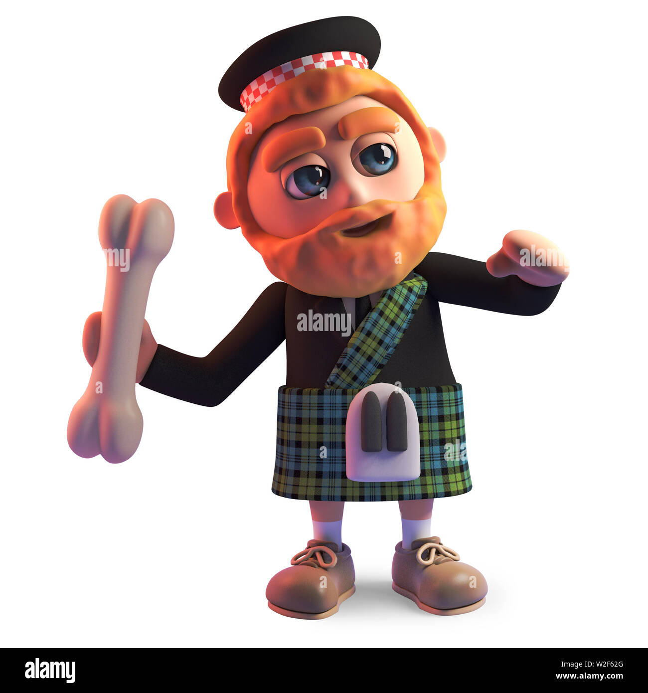 Cartoon scottish man hi-res stock photography and images - Alamy