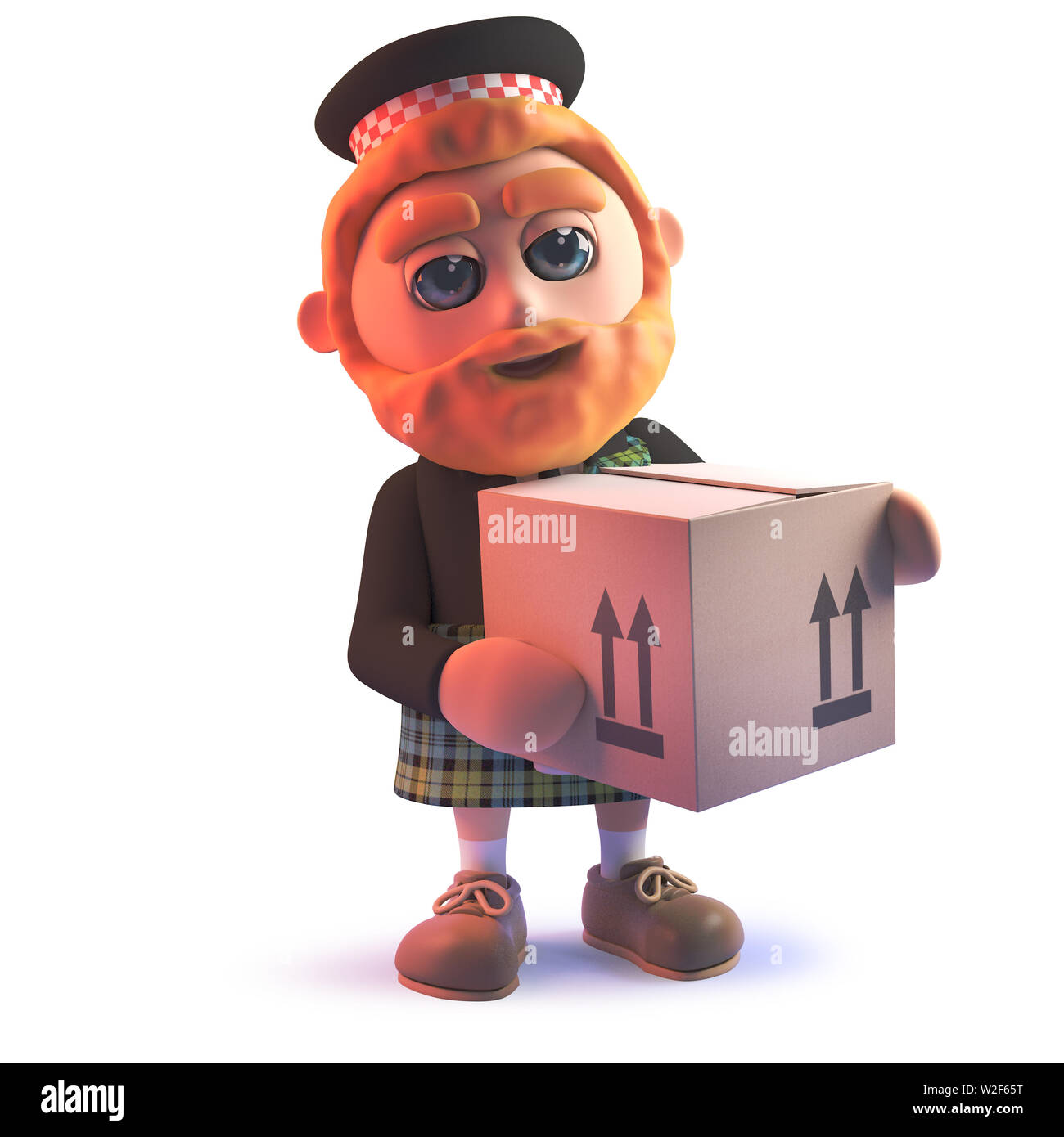 Scotsman in kilt hi-res stock photography and images - Alamy