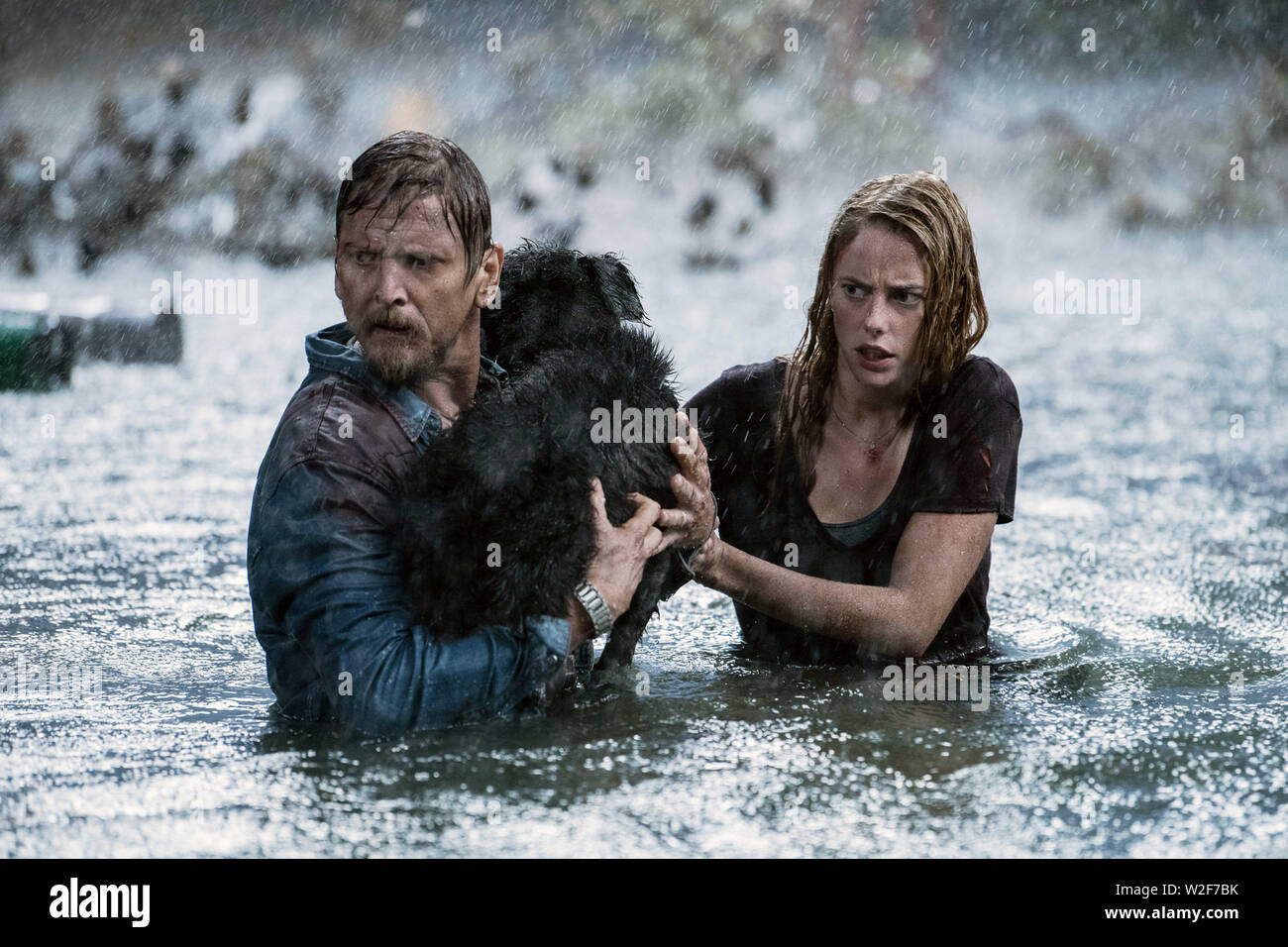 Crawl From Left Barry Pepper Kaya Scodelario 2019 Ph Sergej