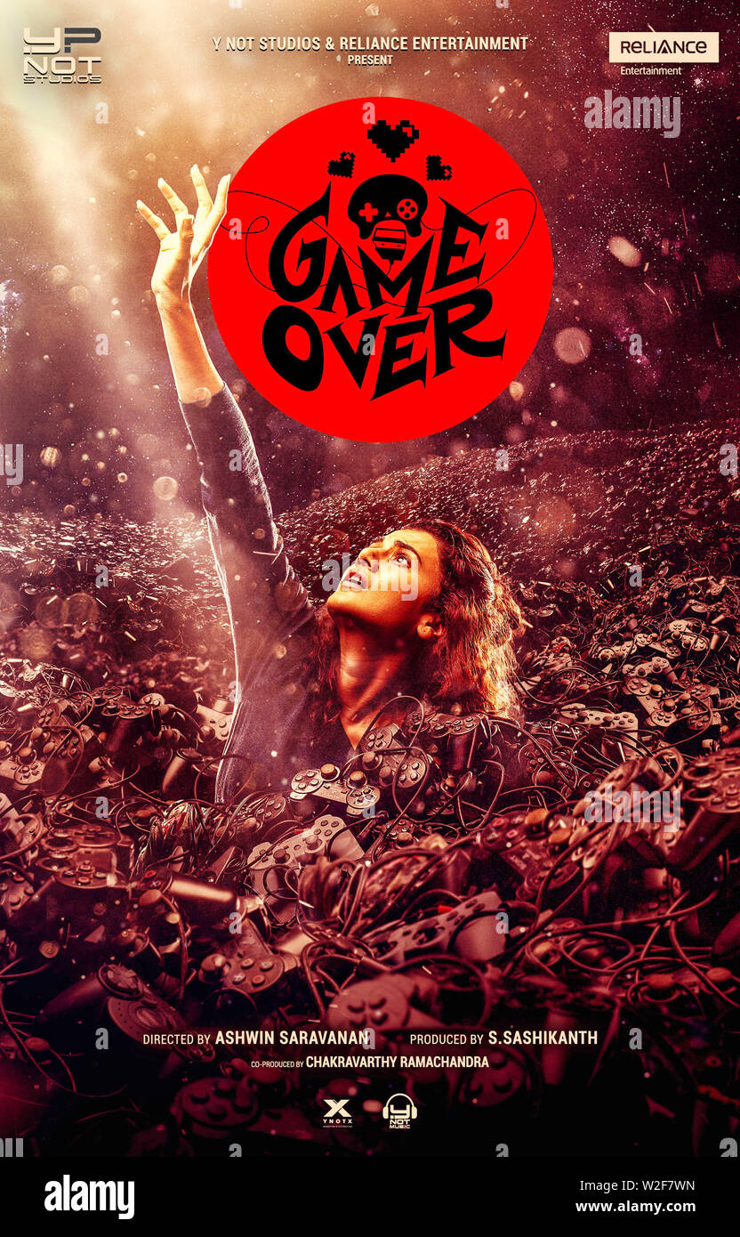 Game Over Indian Poster Taapsee Pannu 2019 Reliance Entertainment
