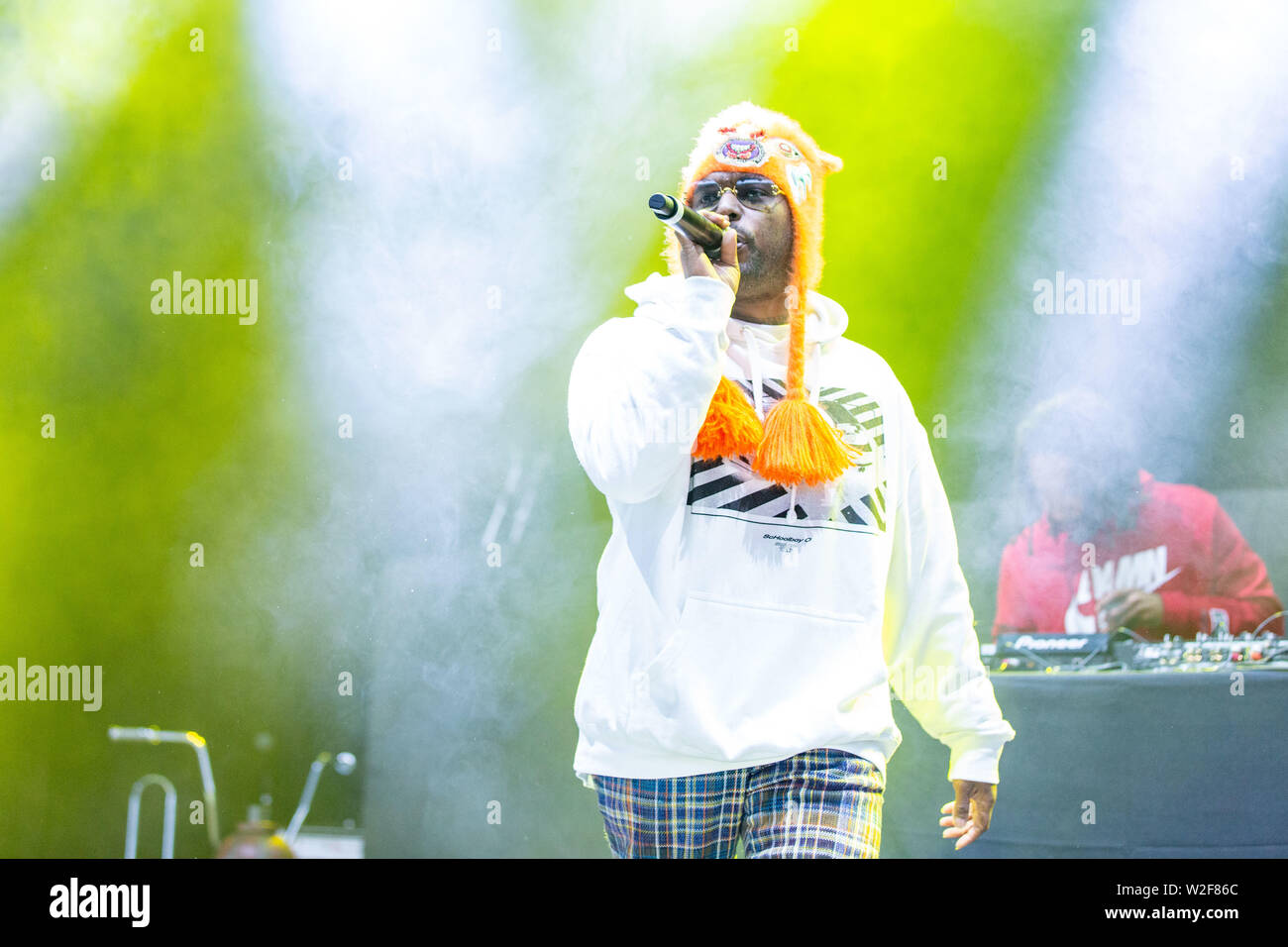 July 7, 2019 - Milwaukee, Wisconsin, U.S - Rapper SCHOOLBOY Q (QUINCY ...