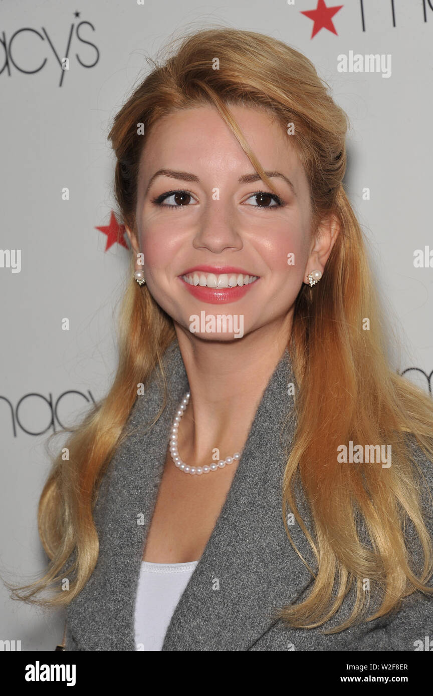 LOS ANGELES, CA. September 16, 2010: Masiela Lusha at Macy's Passport ...