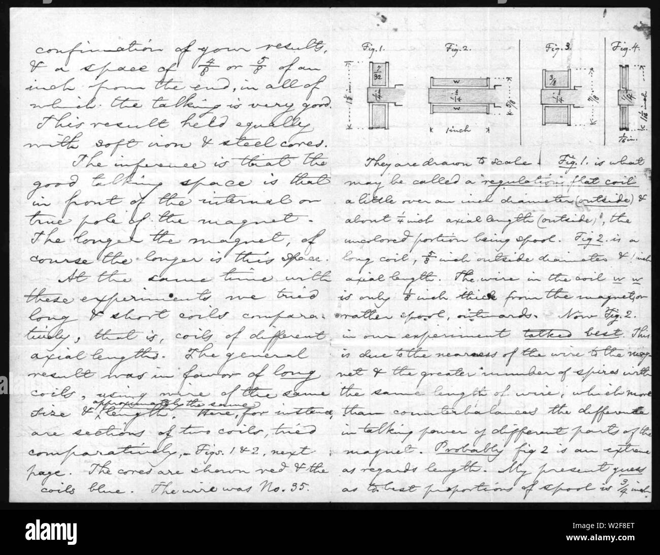 Channing letter page 2 Stock Photo - Alamy