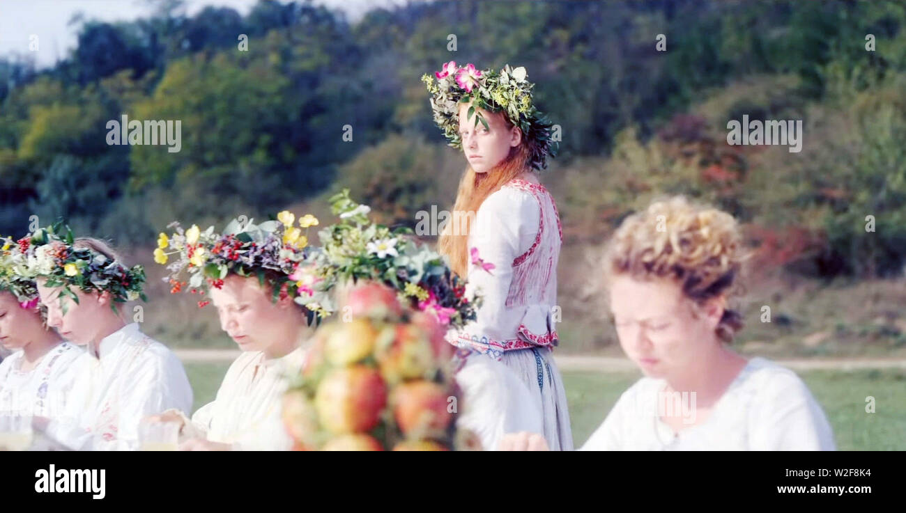 MIDSOMMAR, standing: Isabelle Grill, 2019. © A24 / courtesy Everett ...