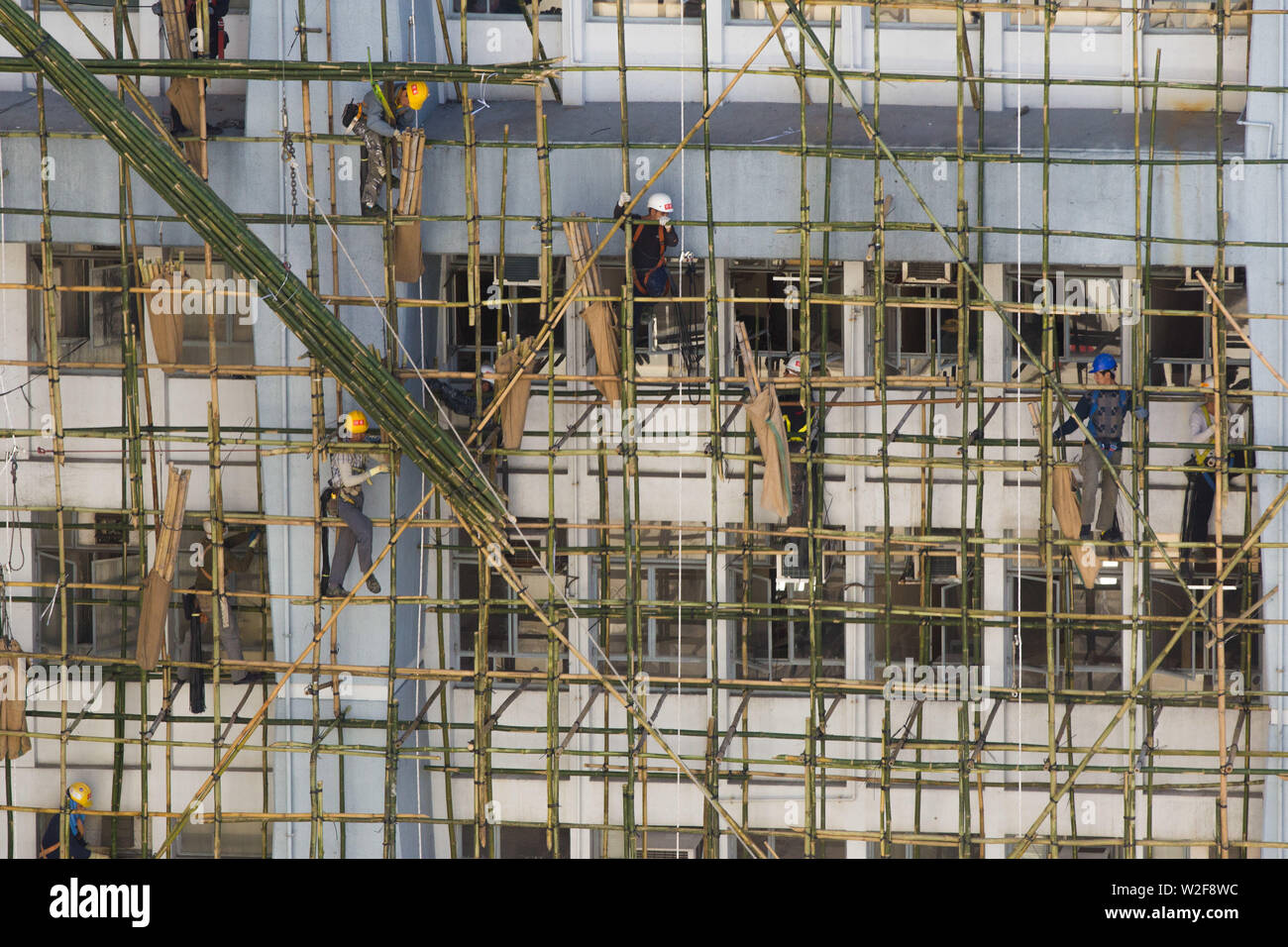Reinforced scaffolding hi-res stock photography and images - Alamy