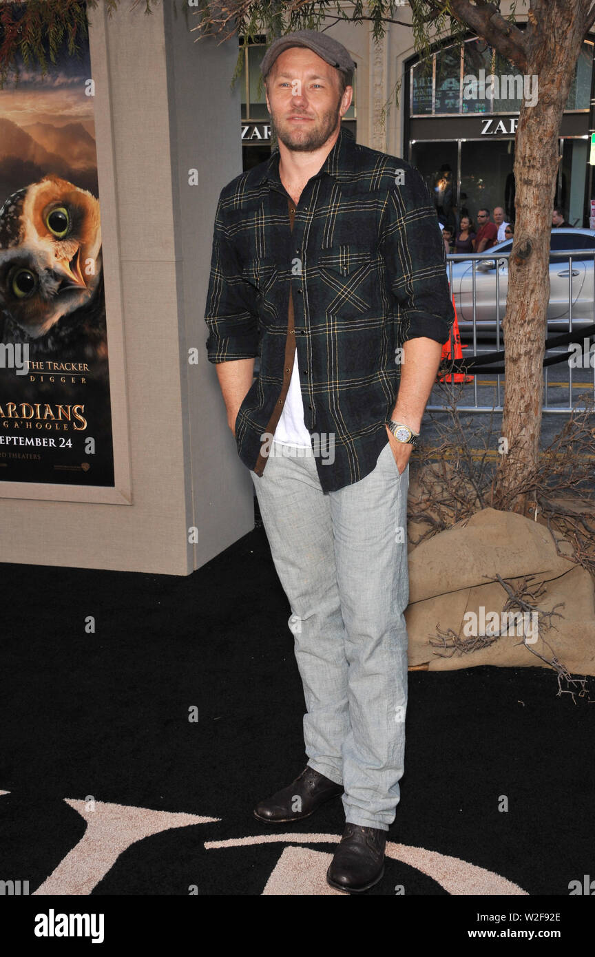 LOS ANGELES, CA. September 19, 2010: Joel Edgerton at the world ...