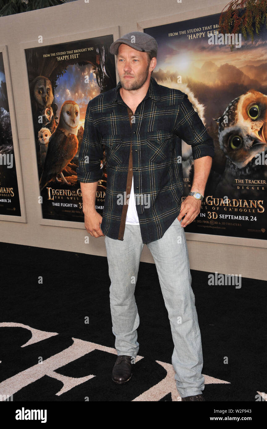 LOS ANGELES, CA. September 19, 2010: Joel Edgerton at the world ...