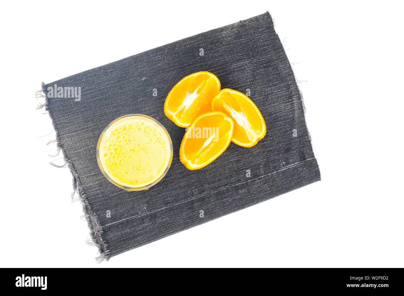 Fresh orange juice with pulp, healthy food Stock Photo - Alamy