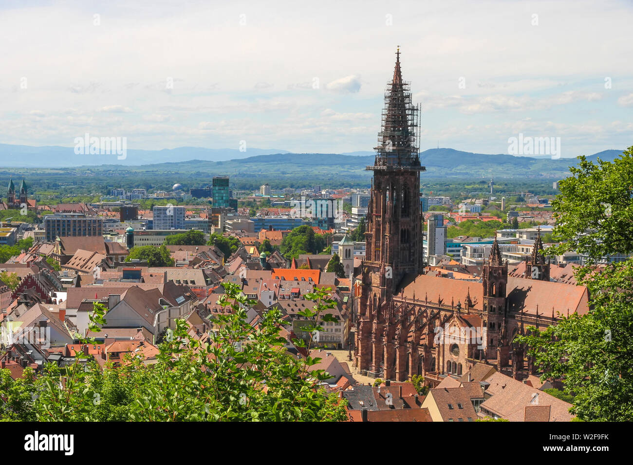 Skyline freiburg black forest baden hi-res stock photography and images ...