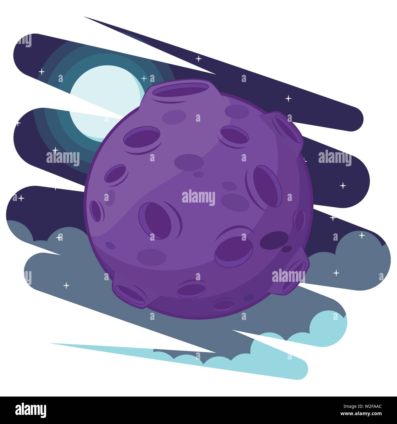 space exploration and planets cartoon Stock Vector Image & Art - Alamy