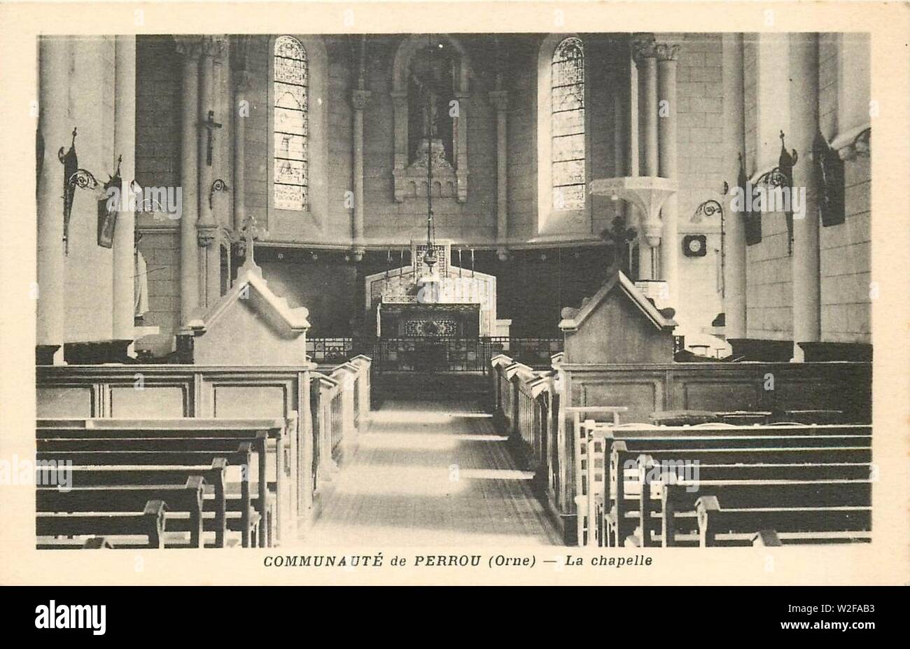 Chapelle des franciscaines de Perrou Stock Photo - Alamy