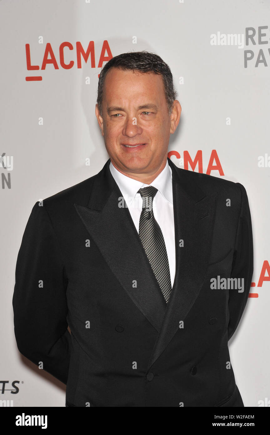 LOS ANGELES, CA. September 25, 2010: Tom Hanks at a benefit gala at the Los Angeles County ...