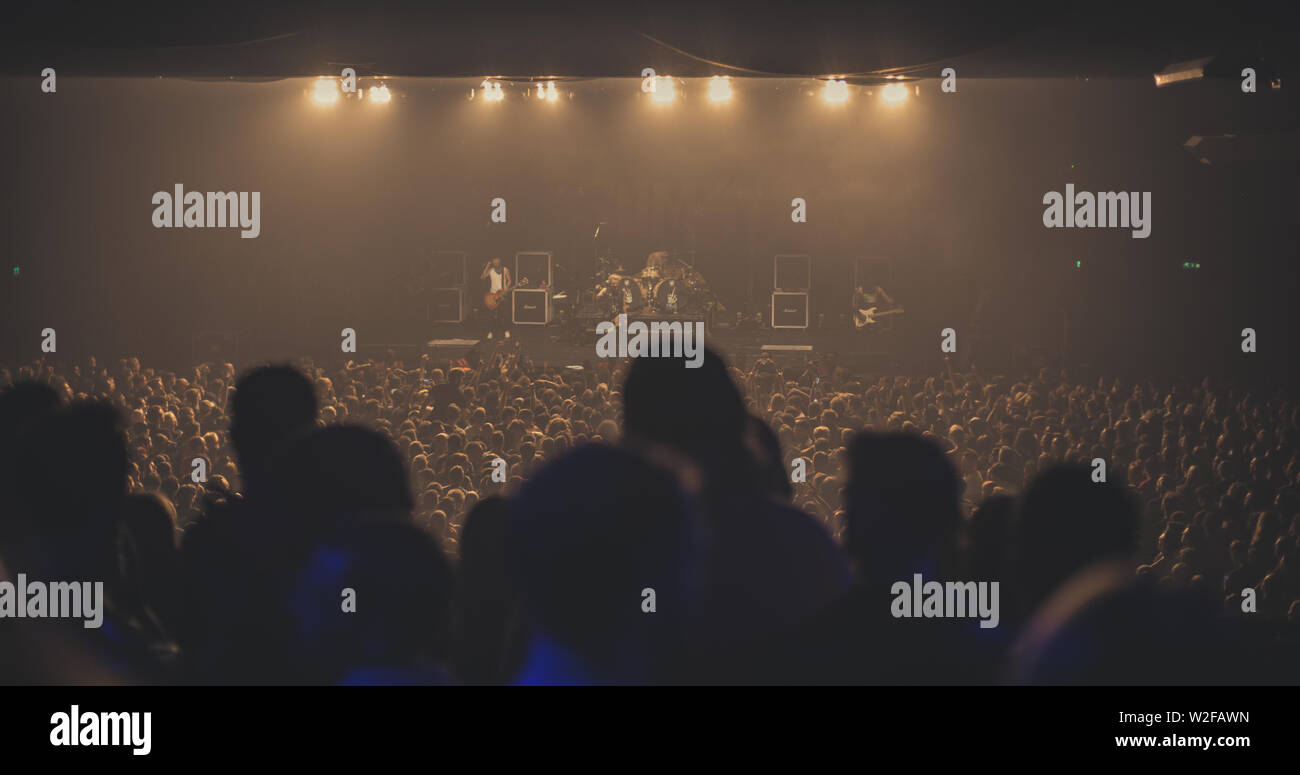 Sum 41 live at O2 Victoria warehouse June 2019 Stock Photo - Alamy
