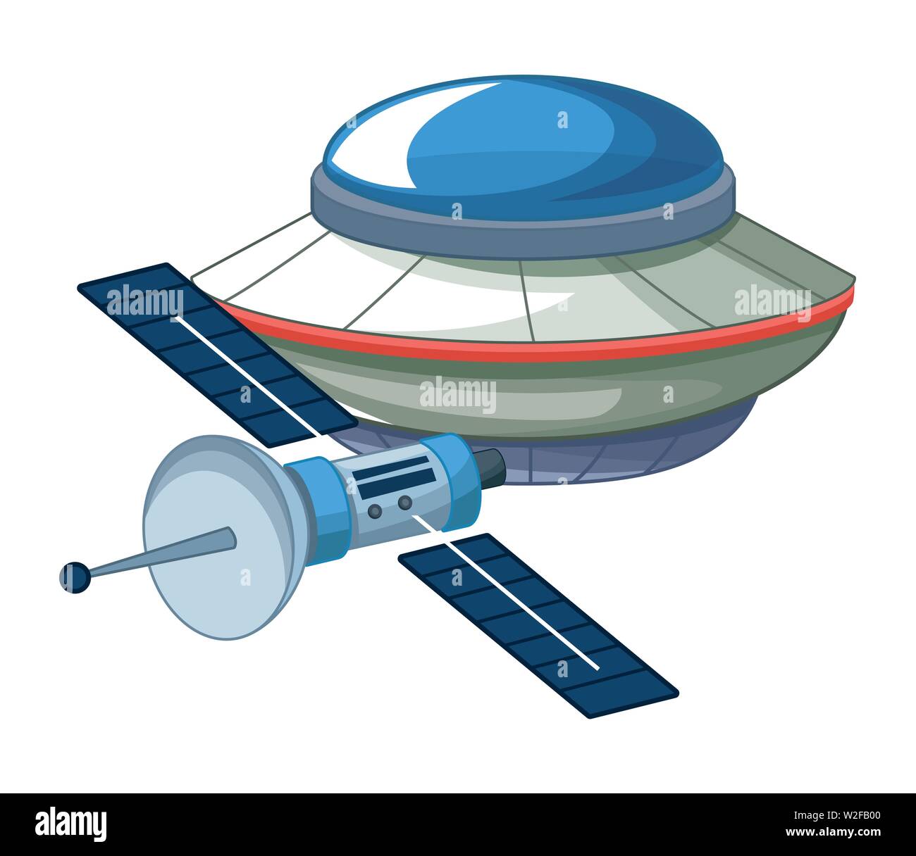 space exploration and planets cartoon Stock Vector Image & Art - Alamy