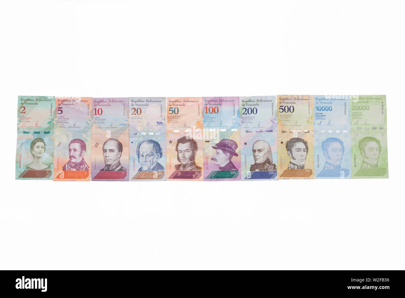 New currency venezuelan bills Stock Photo - Alamy