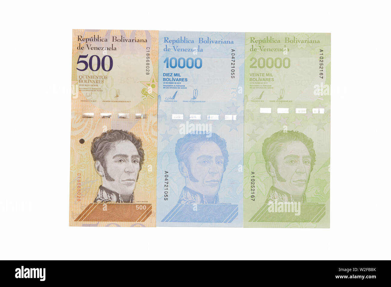 New currency venezuelan bills Stock Photo - Alamy