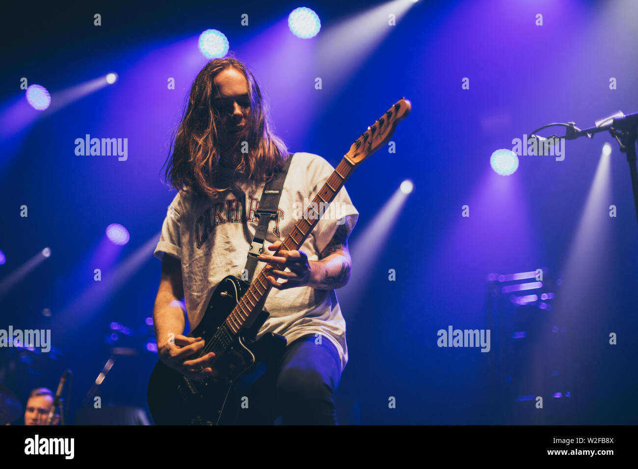 Yours truly live at O2 Victoria warehouse Manchester June 2019 Stock ...