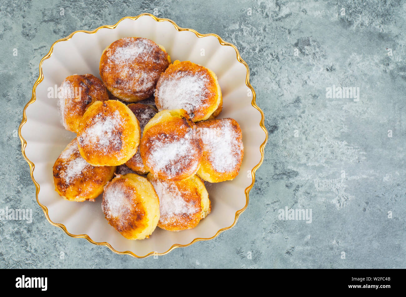 Sweet delicious curd buns. Photo Stock Photo - Alamy