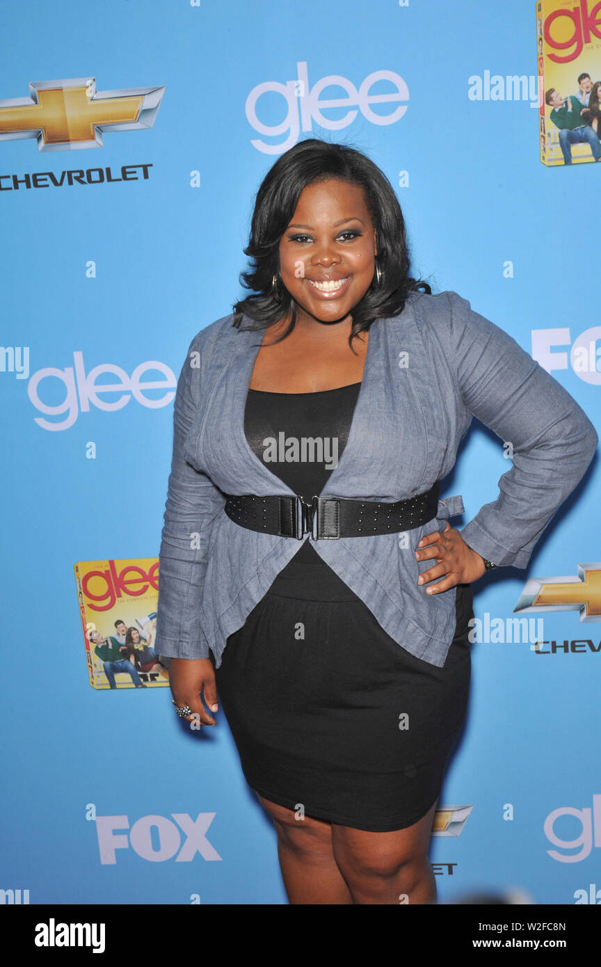 LOS ANGELES, CA. September 07, 2010: "Glee" star Amber Riley at the ...