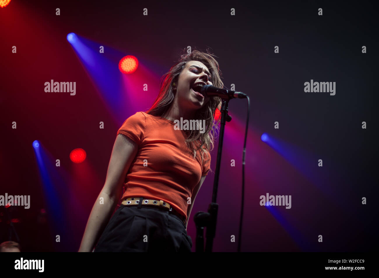 Yours truly live at O2 Victoria warehouse Manchester June 2019 Stock ...
