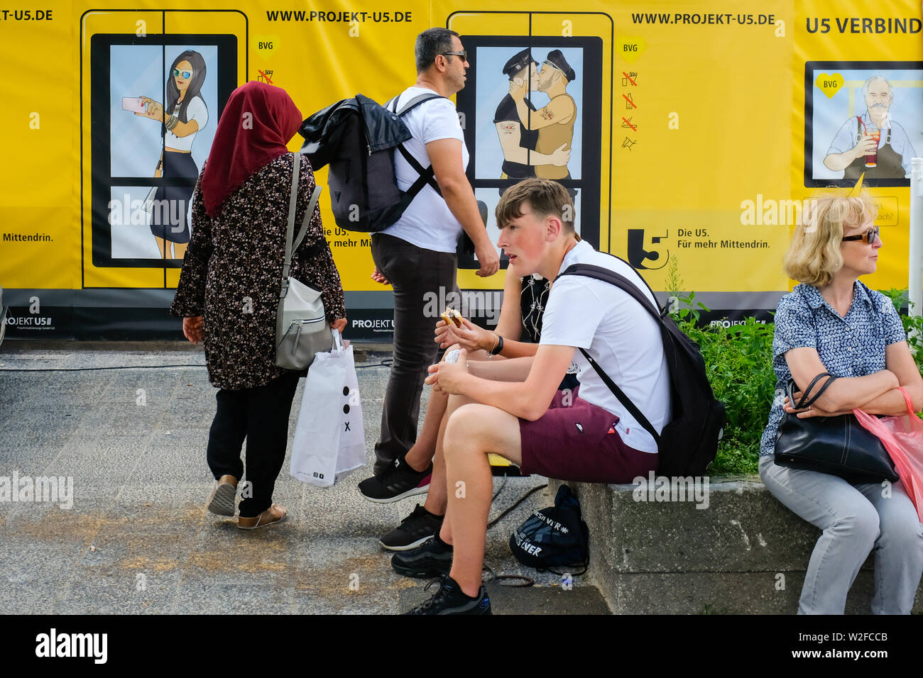 Berlin People Diversity High Resolution Stock Photography and Images ...