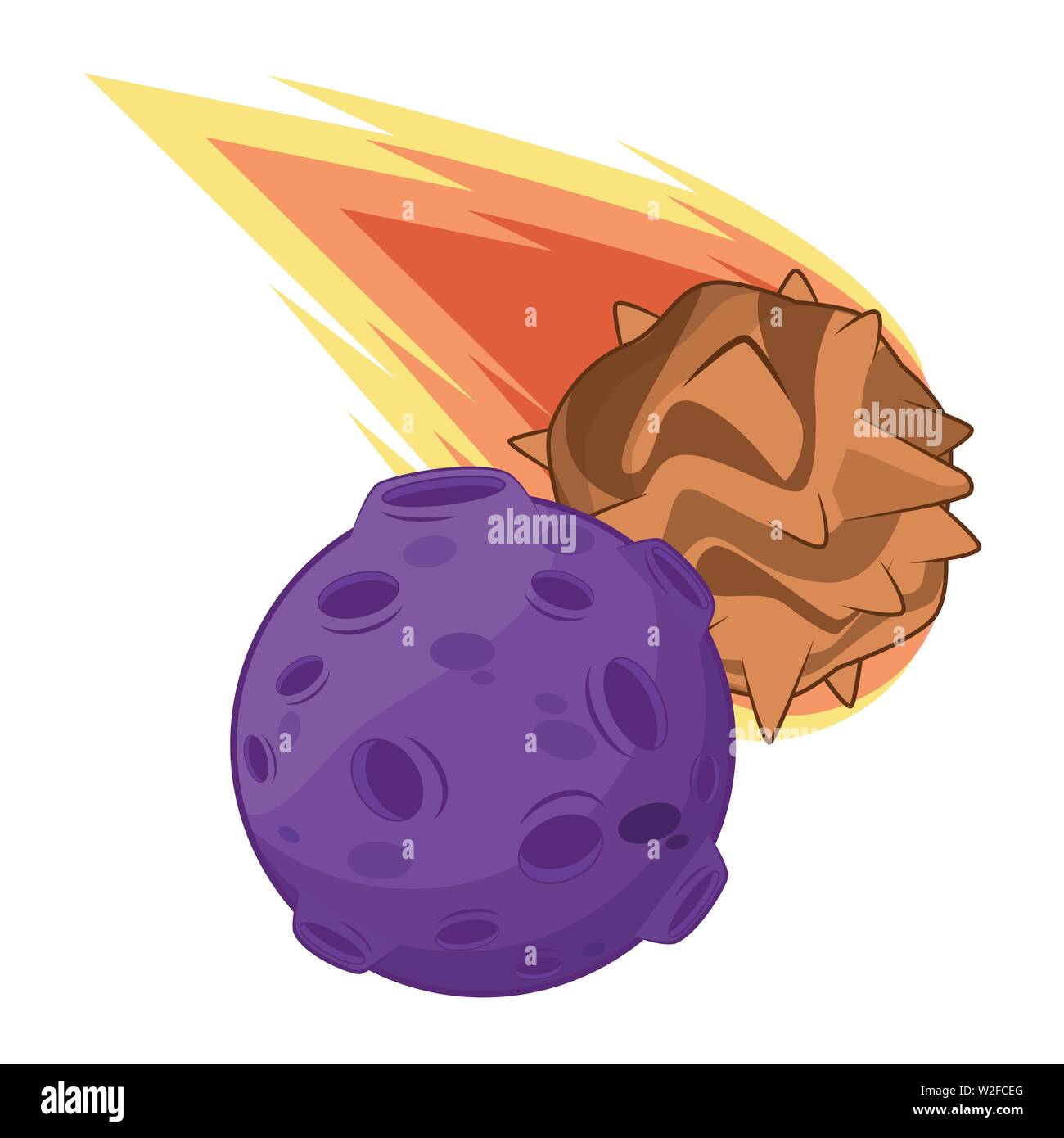 space exploration and planets cartoon Stock Vector Image & Art - Alamy