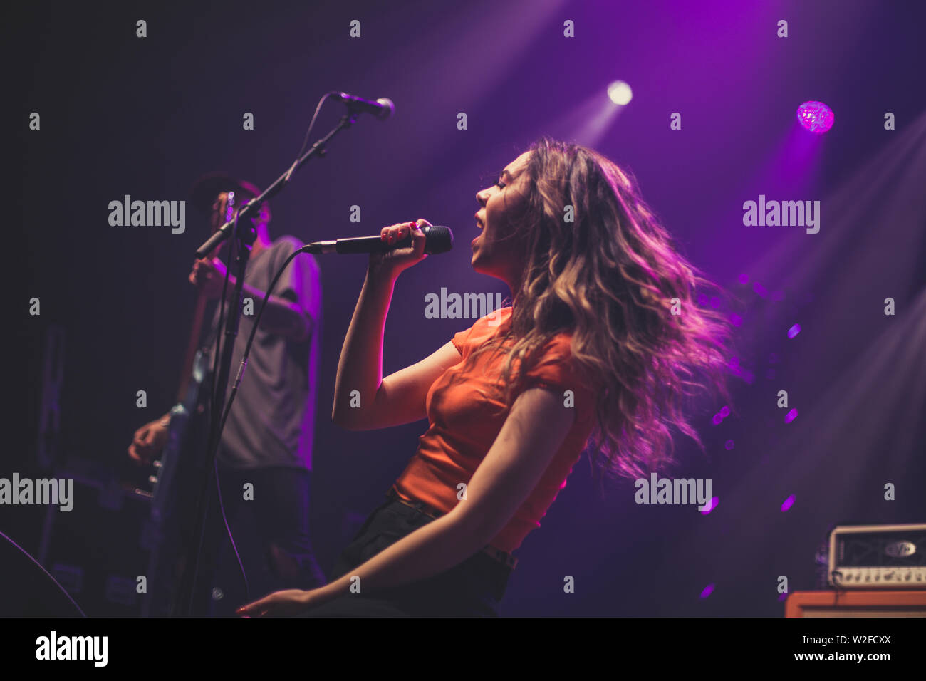 Yours truly live at O2 Victoria warehouse Manchester June 2019 Stock ...