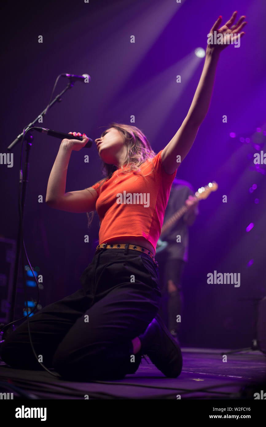 Yours truly live at O2 Victoria warehouse Manchester June 2019 Stock ...