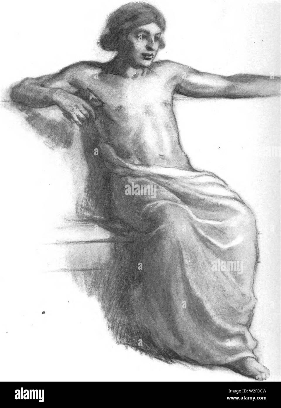 Charcoal Drawing for Mural Painting, ‘The Vintage Festival‘ 1 ...