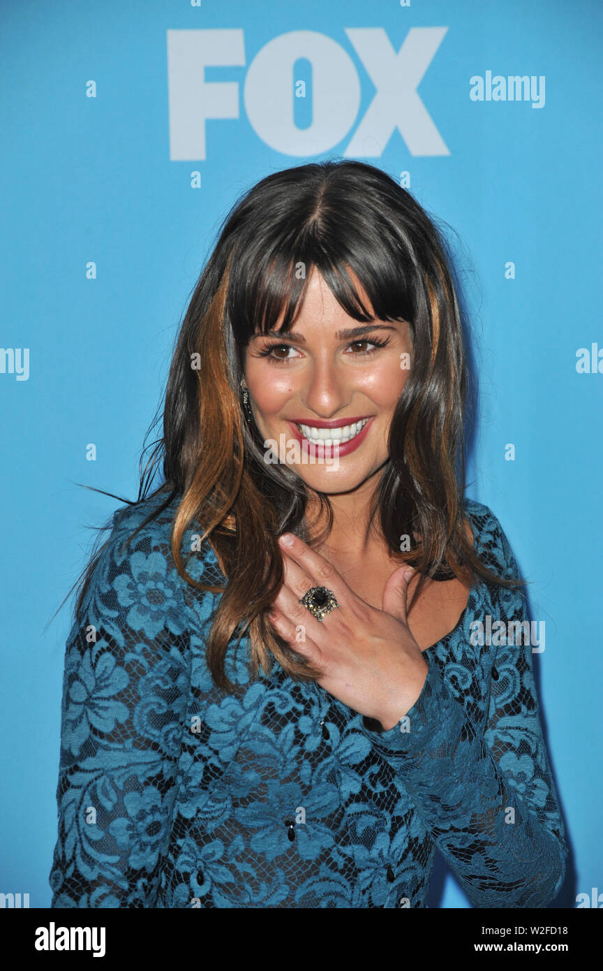 LOS ANGELES, CA. September 07, 2010: "Glee" star Lea Michele at the ...