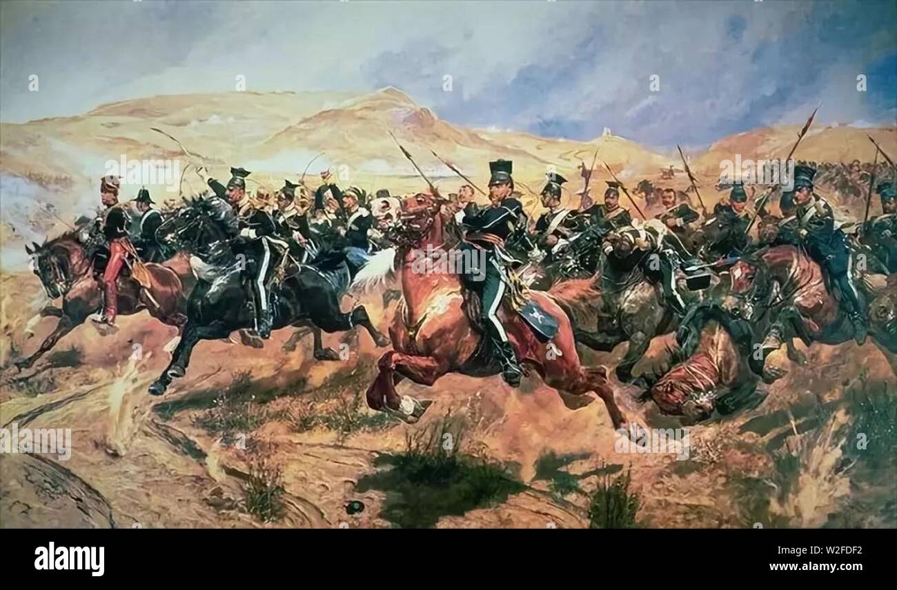 Charge of the Light Brigade Stock Photo - Alamy