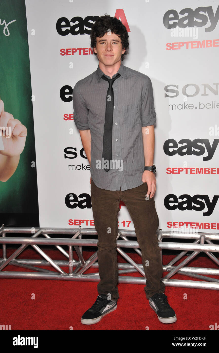 LOS ANGELES, CA. September 13, 2010: Charlie McDermott at the premiere ...