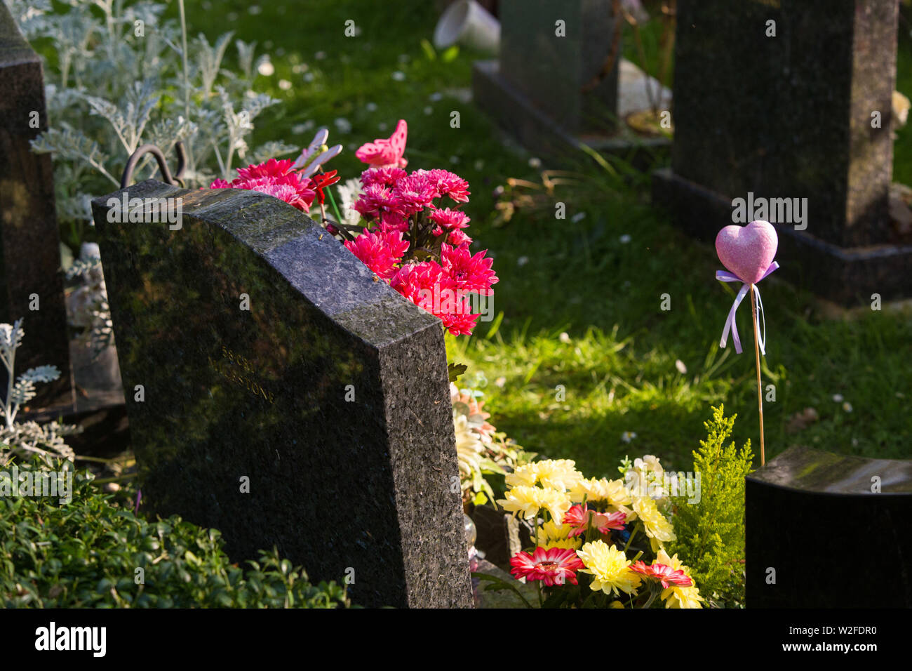 Childs headstone hi-res stock photography and images - Alamy