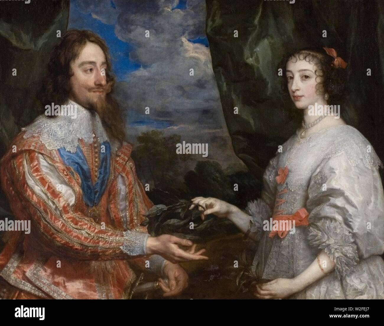 Van dyck charles henrietta hi-res stock photography and images - Alamy