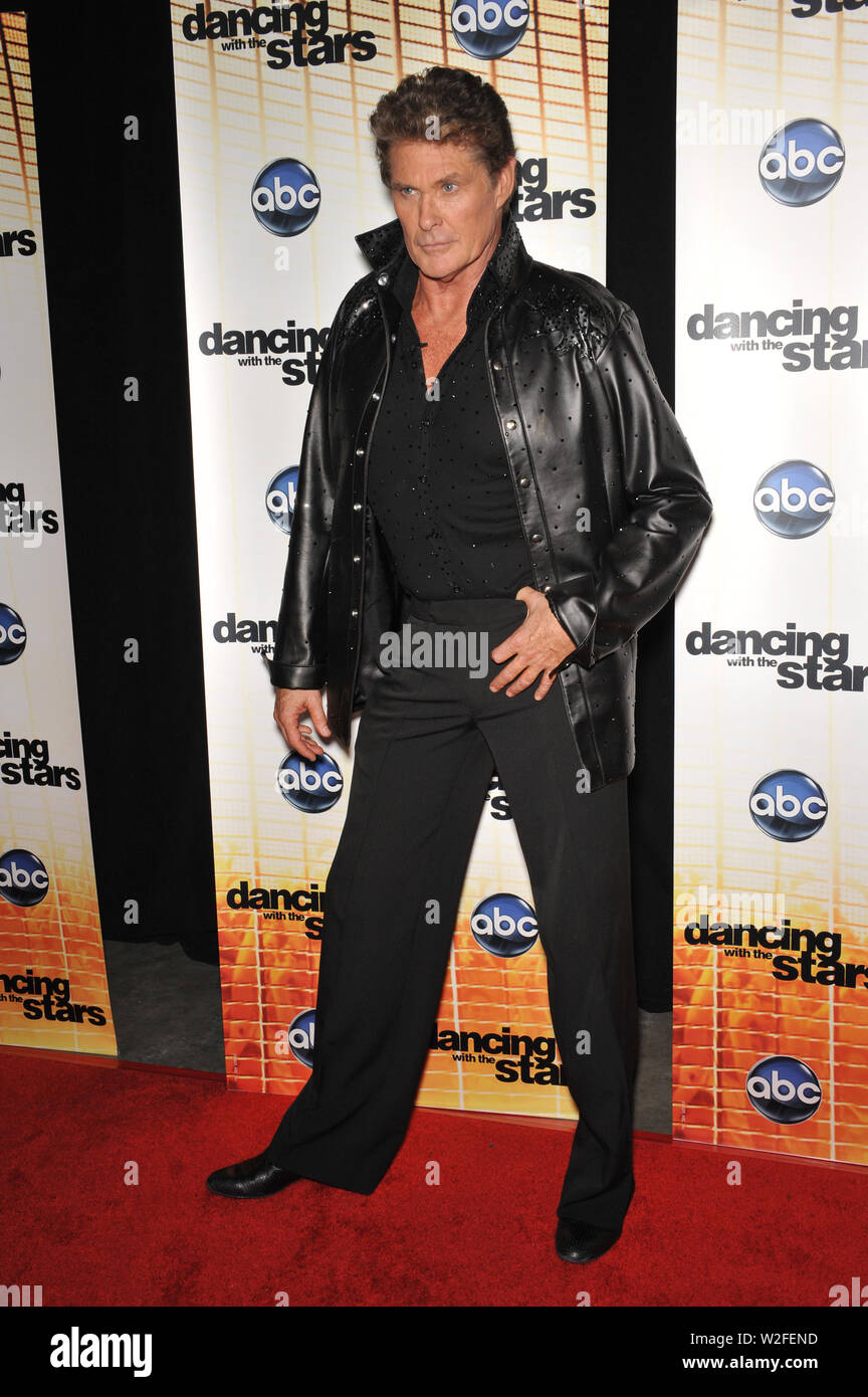 LOS ANGELES, CA. September 20, 2010: David Hasselhoff at the Season 11 ...