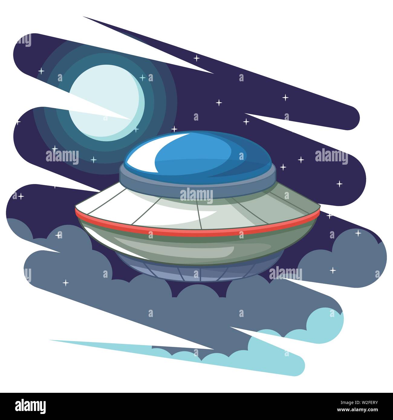 space exploration and planets cartoon Stock Vector Image & Art - Alamy