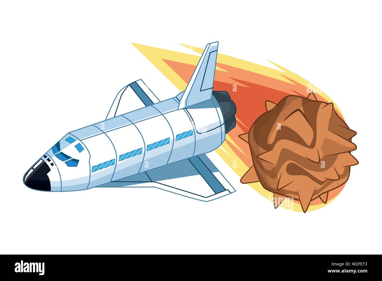 space exploration and planets cartoon Stock Vector Image & Art - Alamy