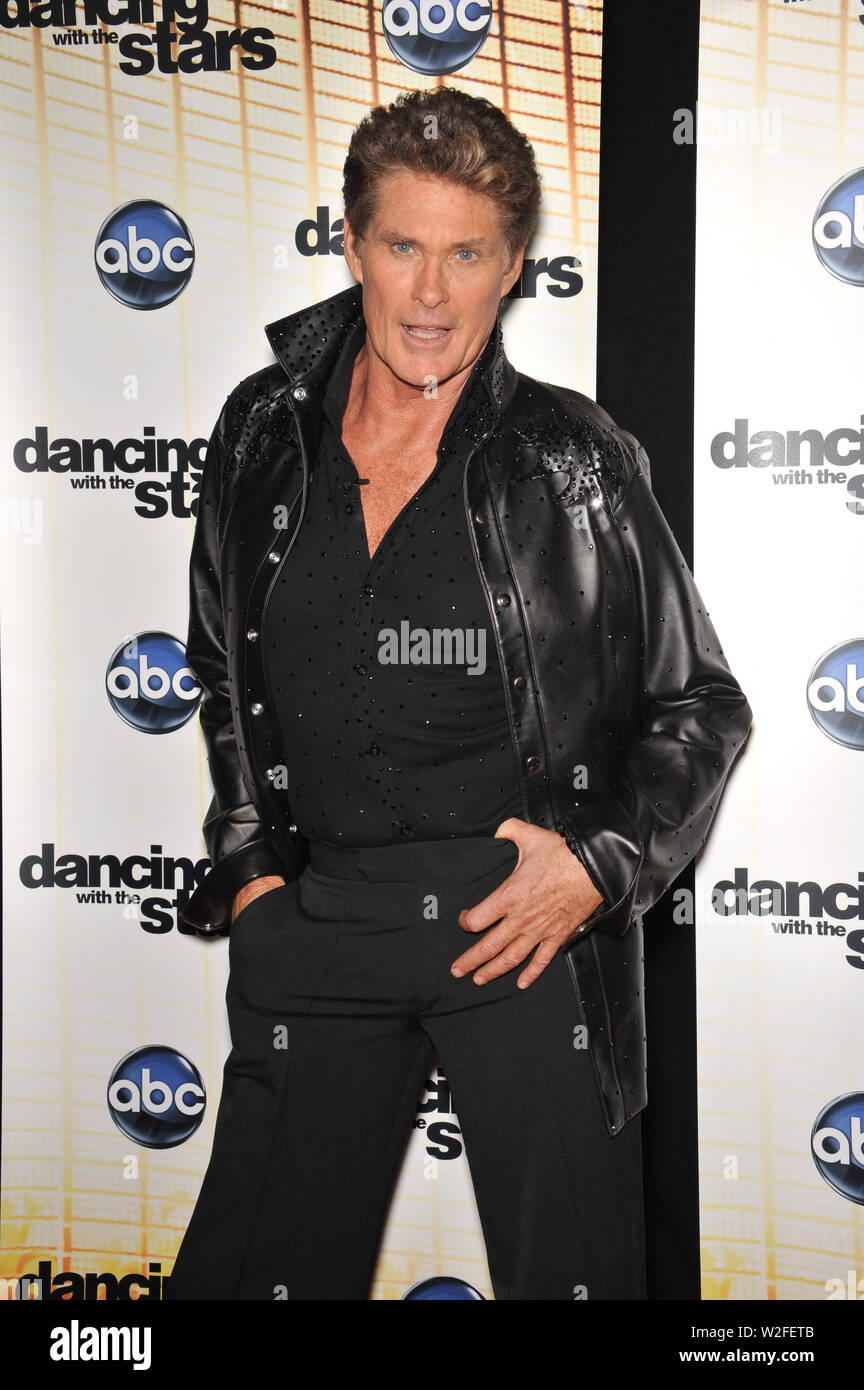 LOS ANGELES, CA. September 20, 2010: David Hasselhoff at the Season 11 ...