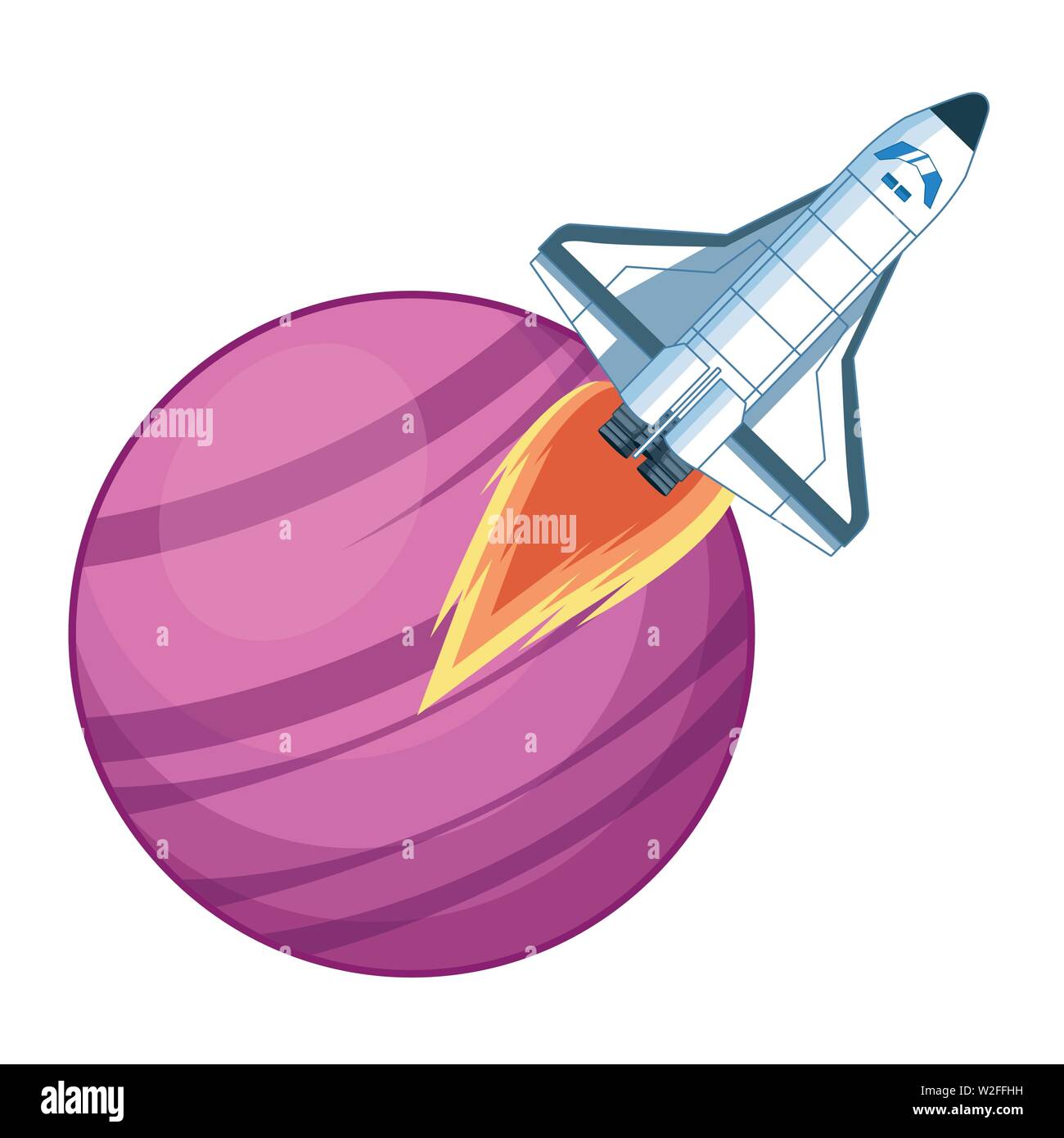 space exploration and planets cartoon Stock Vector Image & Art - Alamy
