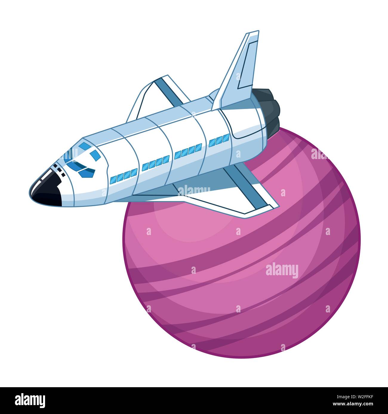 space exploration and planets cartoon Stock Vector Image & Art - Alamy