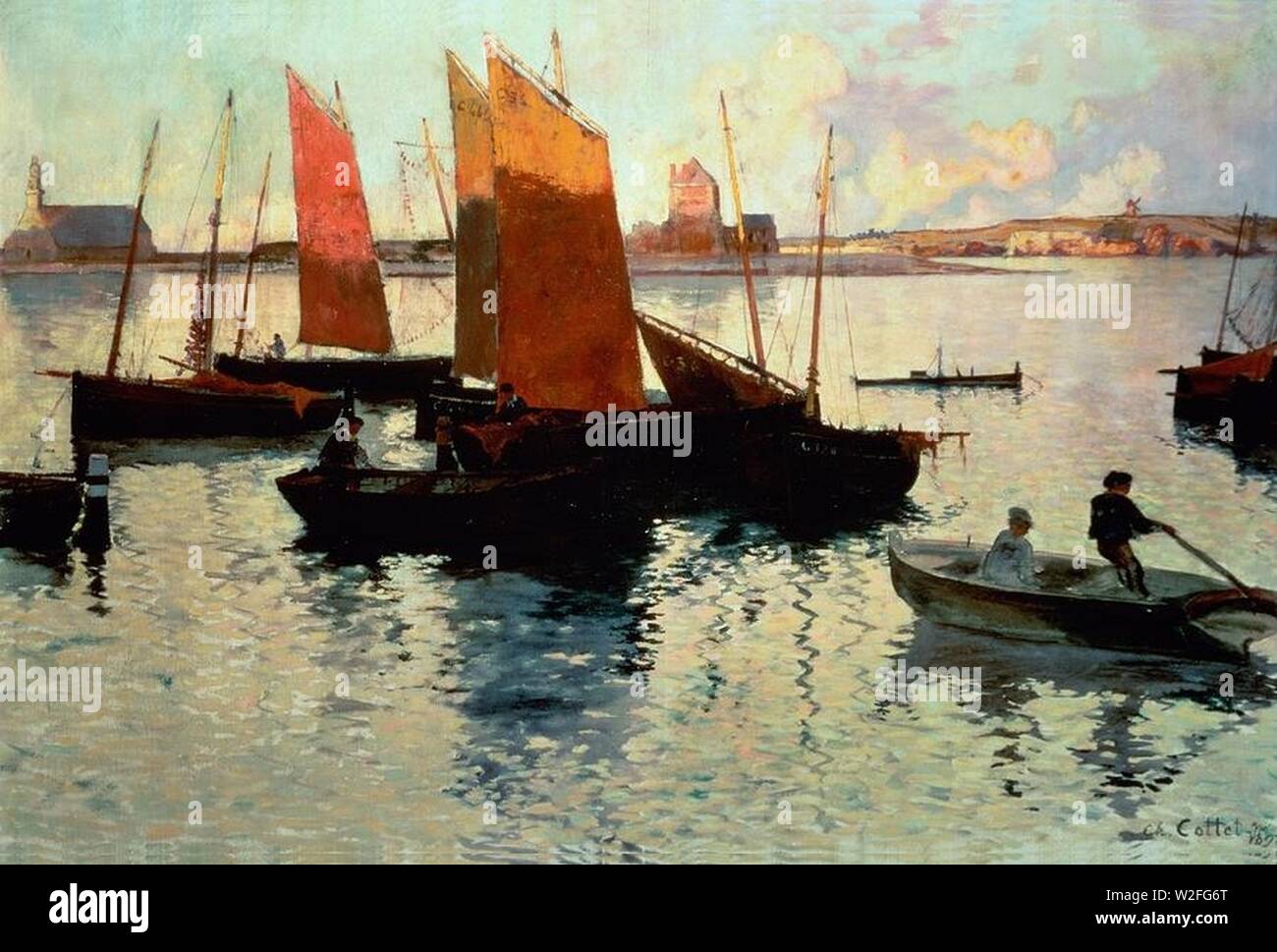 Charles cottet hi-res stock photography and images - Alamy