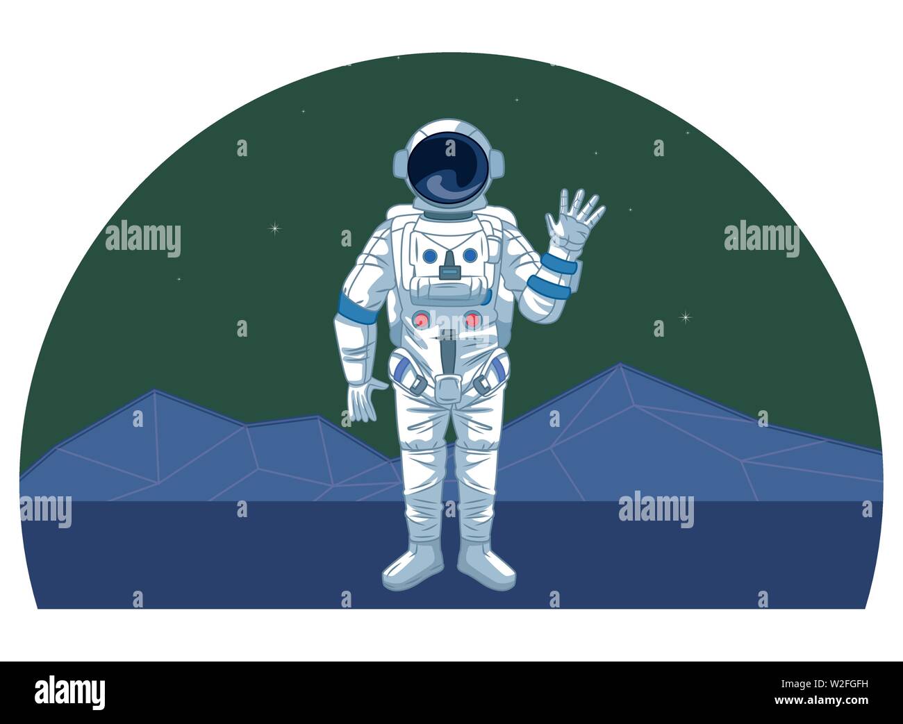 Astronaut in space exploration cartoons Stock Vector Image & Art - Alamy