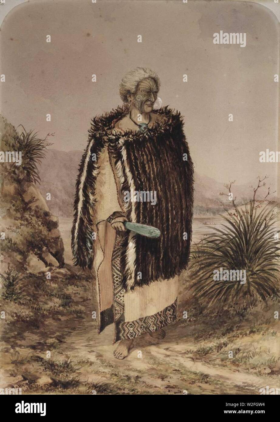 Maori chief historical hi-res stock photography and images - Alamy