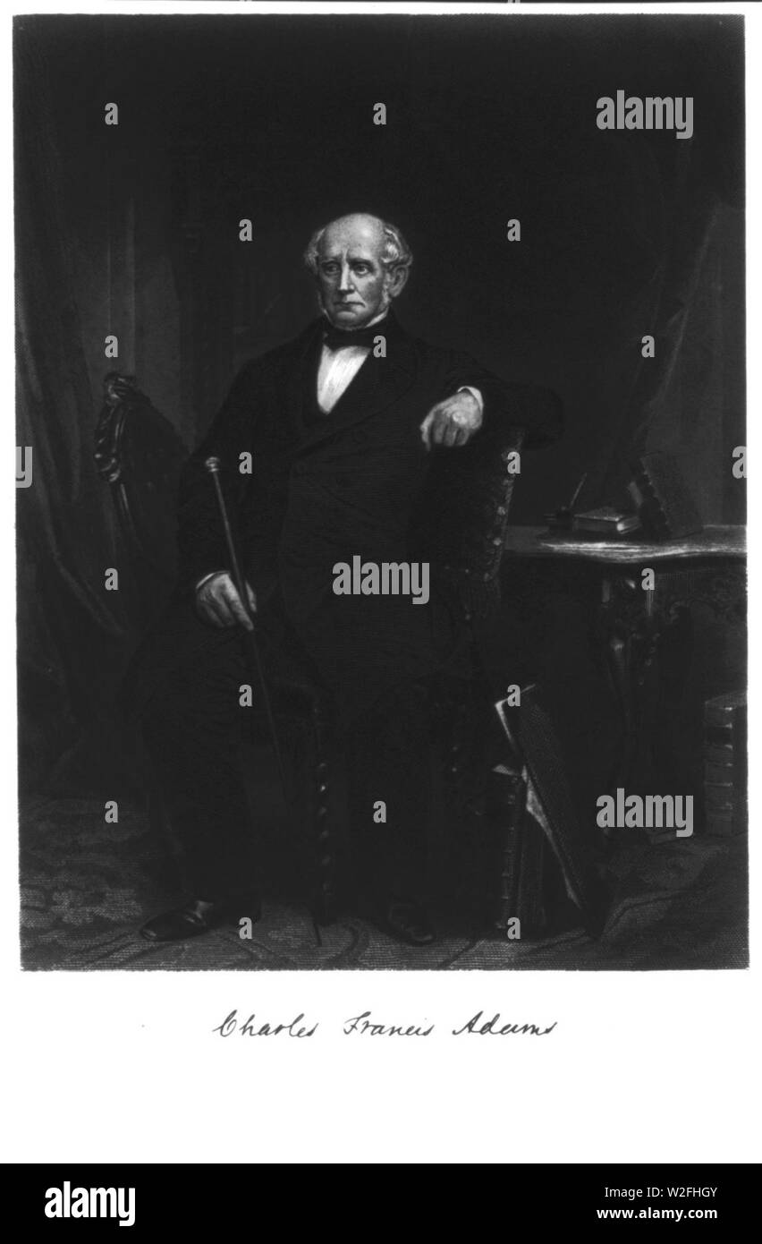 Charles Francis Adams - from the original painting by Chappel in the ...