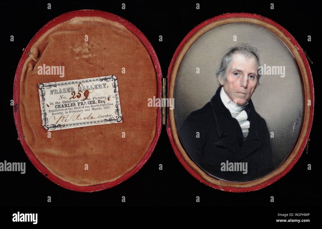 Charles Fraser - Judge Thomas Waties Stock Photo - Alamy