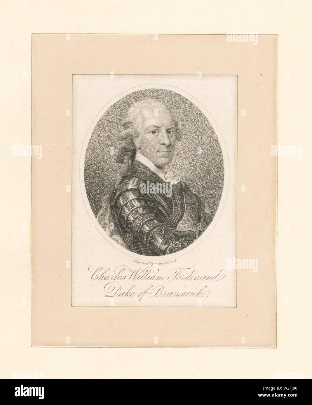 Charles William Ferdinand, Duke of Brunswick Stock Photo - Alamy
