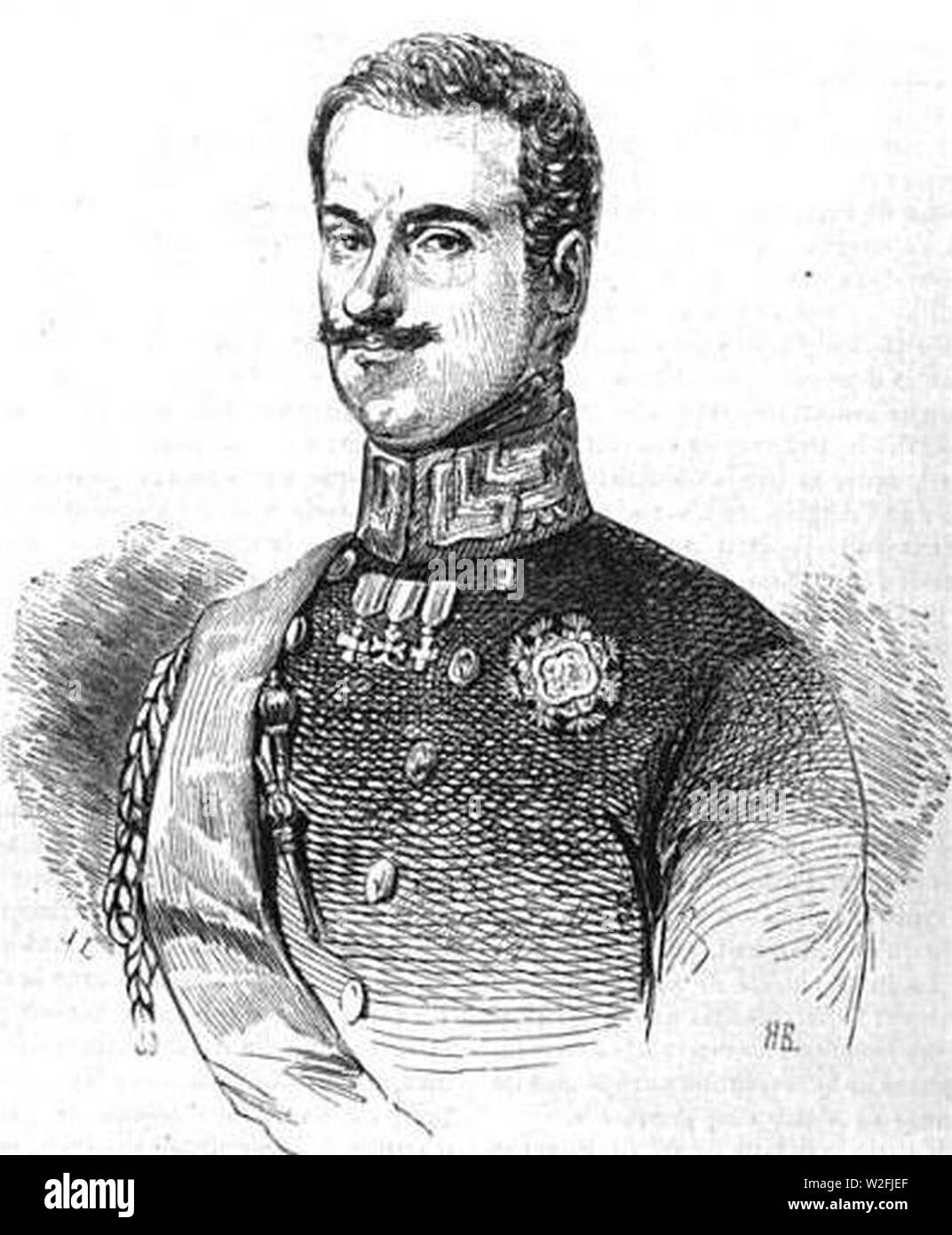 Charles-Albert de Savoie Stock Photo - Alamy
